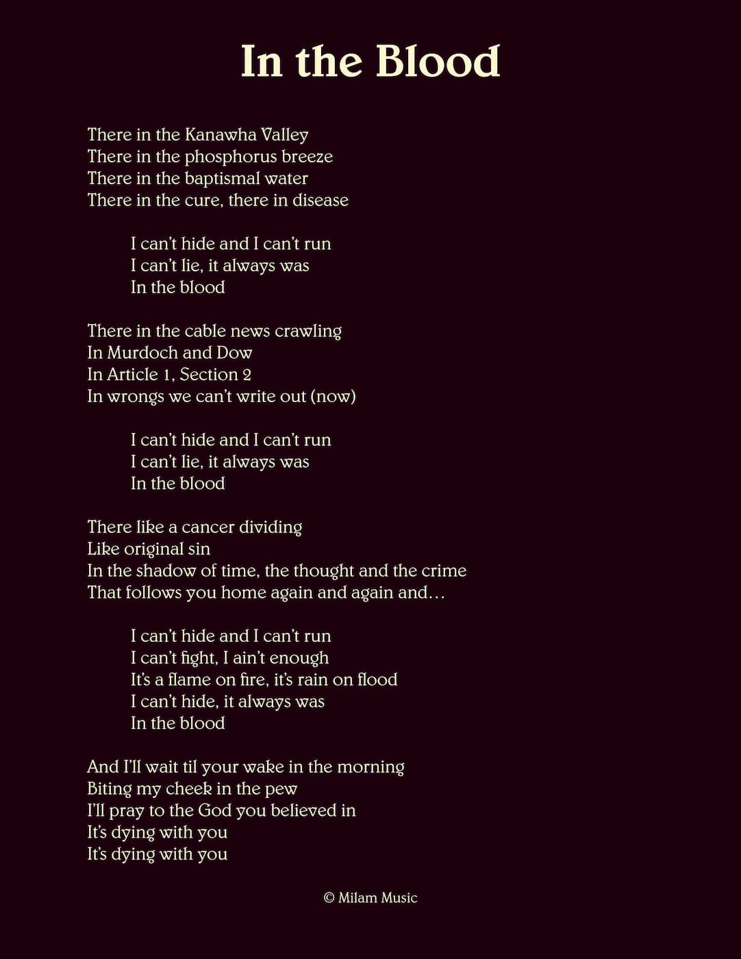 Meanwhile - Chris Milam